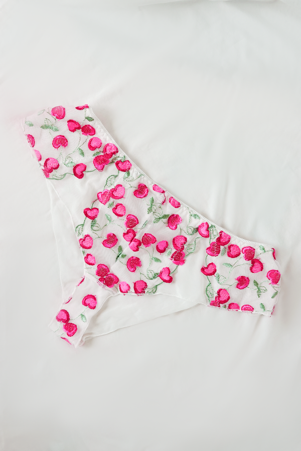 Cherry Bra and Panty Set | Cute Cherry Lingerie – Moxy